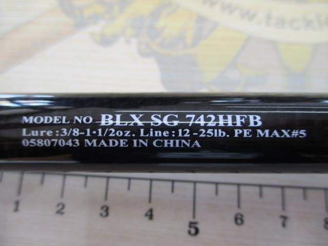 ブラックレーベル BLX SG 742HFB｜＠ベリーネット 日本最大新品中古釣具WEBショップ